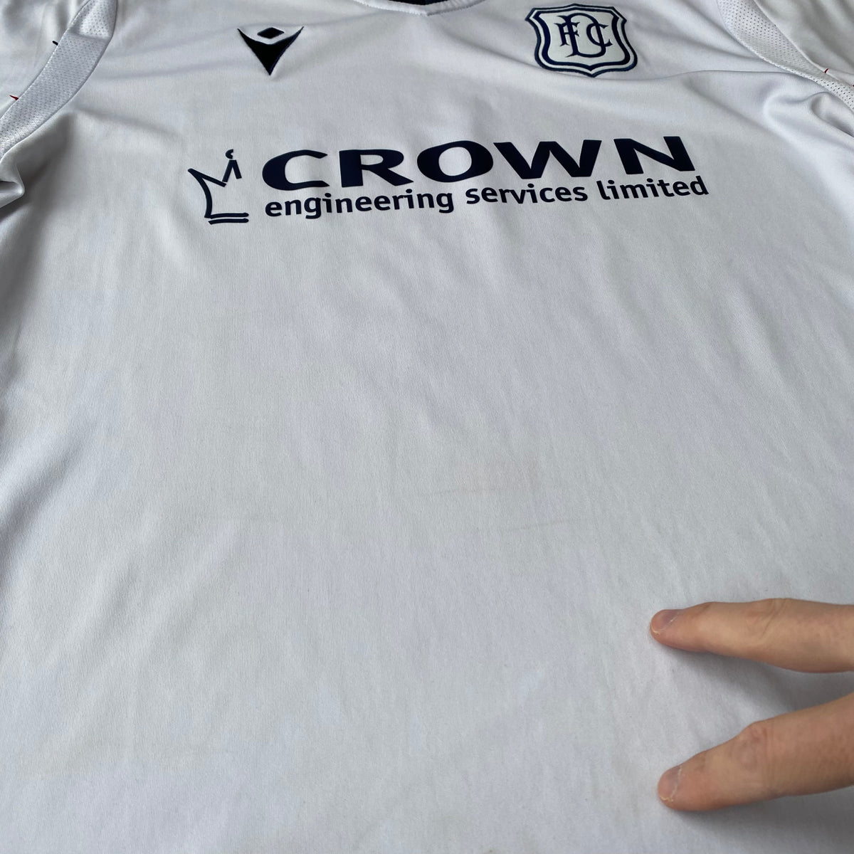 2020 21 Dundee away football shirt Macron - M – buysellfootballshirts.co.uk